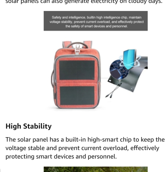 Hanergy | Bags | Nwt Hanergy Solar Power Backpack | Poshmark